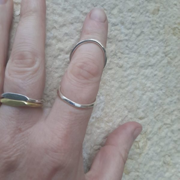 Infinity hammered - Jewel Splint